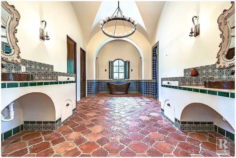 20 Stunning Saltillo Tile Living Room Ideas - Corby Homes