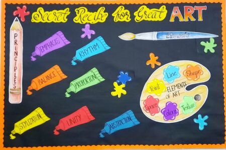 15 Fun and Creative Art Room Bulletin Board Ideas to Spark The ...