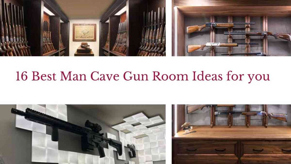 16 Luxurious Man Cave Gun Room Ideas: Designing Your Dream Retreat - Corby Homes
