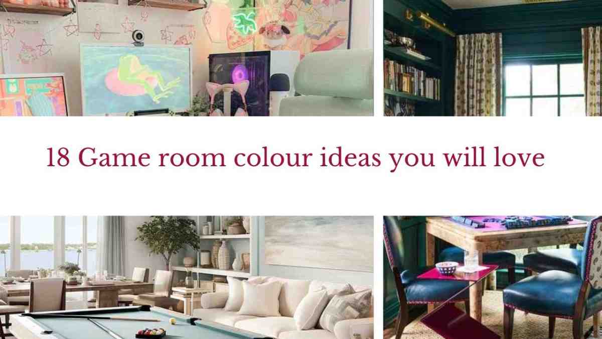 18 Bold & Stylish: Game Room Color Ideas You'll Love - Corby Homes